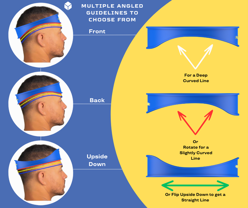 Fade Guide - A fade haircut guide for self haircutting